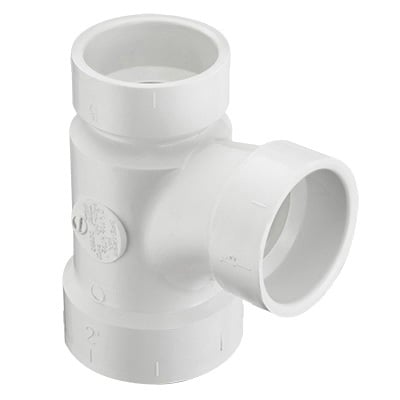 Spears® P401-420 P401, 4 x 4 x 2 in nominal, Hub end style, PVC ...