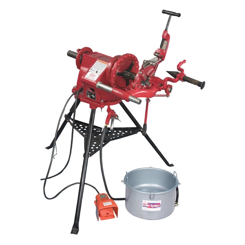 Reed 05303 Complete Power Drive Kit, 1/8 to 2 in Pipe, 120/240 V | AB ...