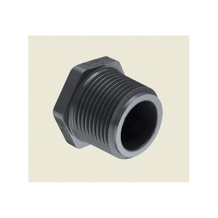 Spears® 850-010 Plug, 1 in Nominal, MNPT End Style, SCH 80/XH, PVC ...