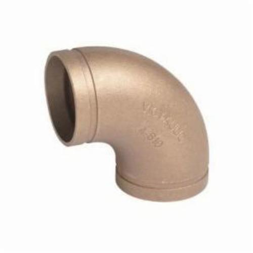 Victaulic® F030610C0C Tube 95 deg Elbow, 3 in, Grooved, Wrot Copper | AB Pipe & Supply, Inc.