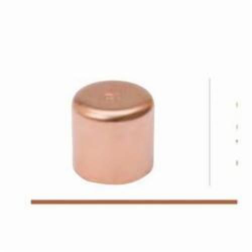 Streamline® W 07015 Cap, 2-1/2 in, C, Copper | AB Pipe & Supply, Inc.