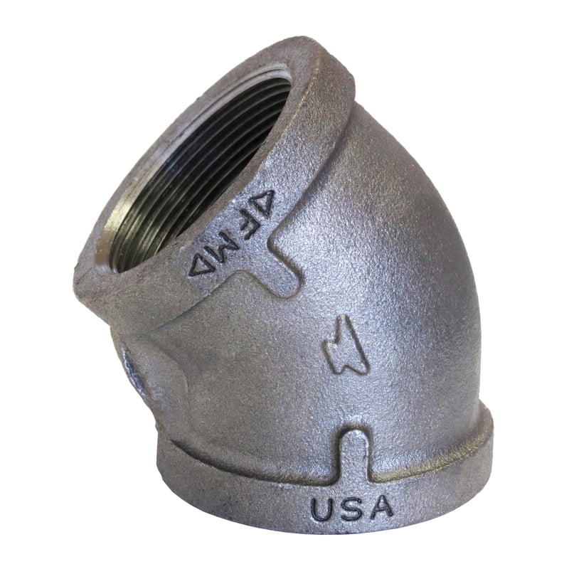 Anvil® 0310025200 FIG 1104 Street Elbow, 4 in Nominal, MNPT x FNPT End ...