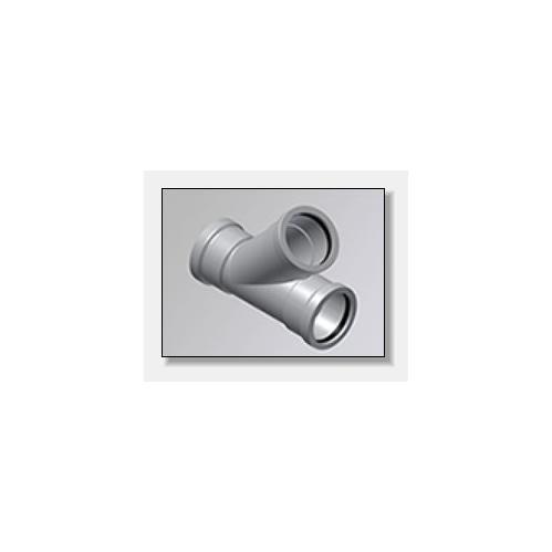 HARCO 18NP-010808 Non-Pressure Wye, 8 x 8 in Nominal, Gasket End Style ...
